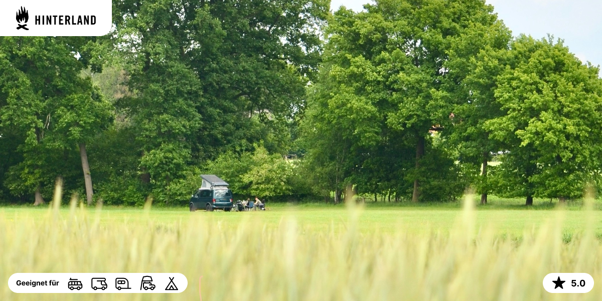 Camping at the Eichenwäldchen near Soltau