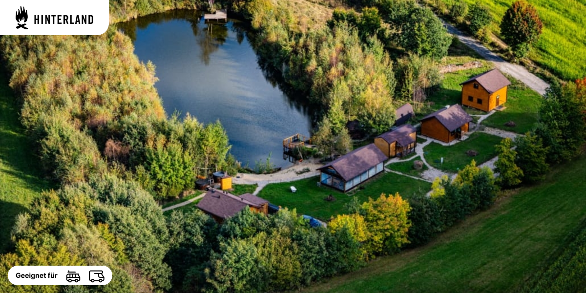 Saunalandschaft in der Kaschubei