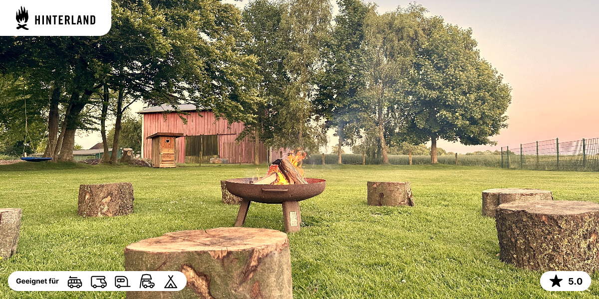 Campingidylle zwischen Nord-Ostsee-Kanal und Meer