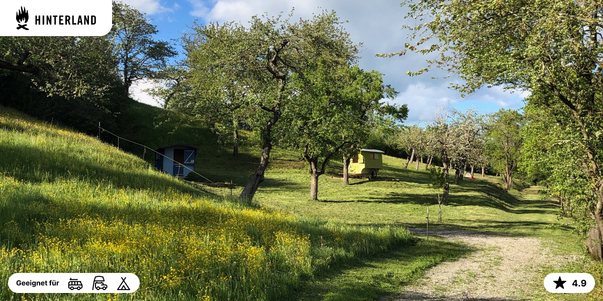 Camping auf dem Demeter Hof im Nordschwarzwald